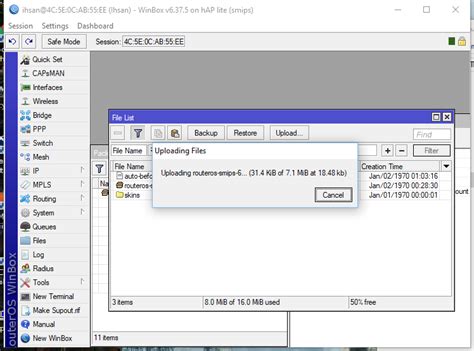 Mikrotik Upgrade Dan Downgrade RouterOS Sysadmin Blog