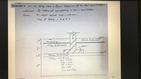 Solved Example 3 For The Footing Shown In Figure Determine Chegg Com