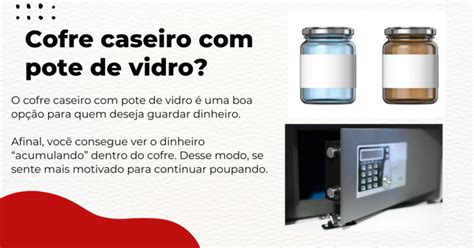 Como Fazer Um Cofre Caseiro Simples Muito Fácil 👨‍🔧😃 👋👋👋👆