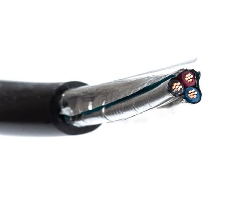 250 16 Awg 3c Shielded Vntc Tray Cable Tc Tfn Insulation Pvc Jacket 600v
