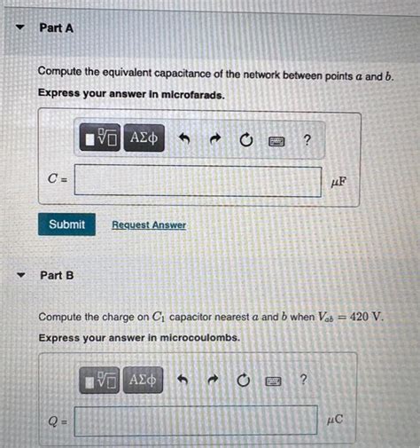 Solved In The Figure Below Figure 1 Each Capacitance C1