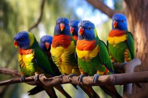 Premium Photo Parrots Australia The State Of Victoria Where Birds
