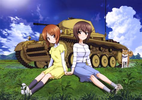 ガールズ＆パンツァー【西住まほ西住みほ】 壁紙