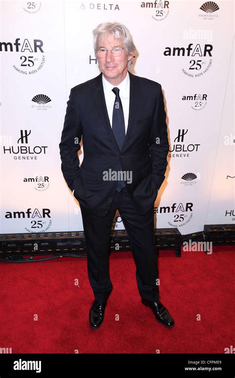 Richard Gere Amfars New York Gala 2011 Ahead Of Mercedes Benz Fashion