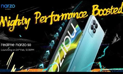 Realme Narzo 50 India Launch Date And Design Have Been Officially