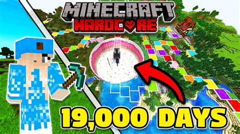 19000 Days In Hardcore Minecraft World Tour Youtube