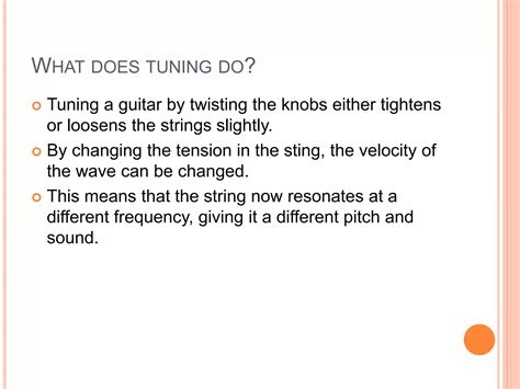 The Physics Of Music PPTX Music Entertainment