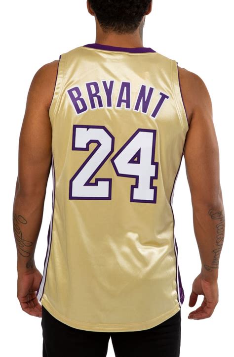 Mitchell And Ness Los Angeles Lakers Kobe Bryant Hall Of Fame Authentic
