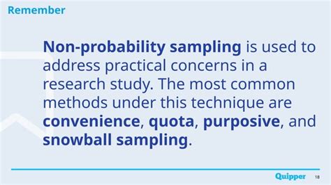 Sampling Procedure For Quantitative Research Pptx