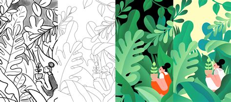 작가들과 함께하는 튜토리얼 12 Adobe Illustrator on iPad x MEI Behance