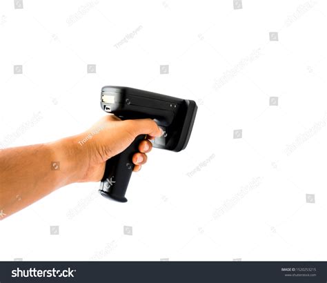 Close Up Asian Man Using Handheld Barcode Stock Photo 1520253215 Shutterstock