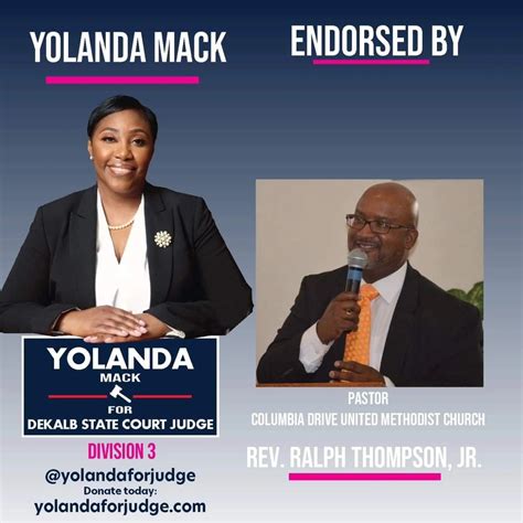 Yolanda Mack On Linkedin Endorsement Dekalb Statecourt Judge