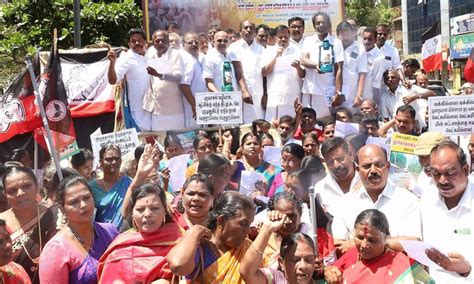 Admk Protests மின்கட்டண உயர்வை கண்டித்து அதிமுகவினர் கண்டன