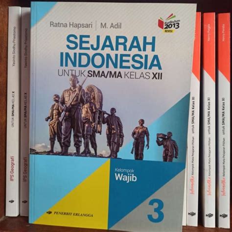 Promo Buku Sejarah Indonesia Wajib Kelas 3 12 Xii Sma Erlangga K13 Diskon 33 Di Seller Huka