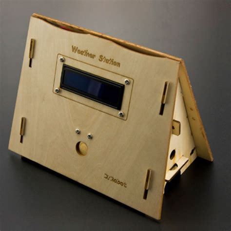Intelligent Weather Station Kit Air Detection W Solar Charging Module For Arduino DIY Free