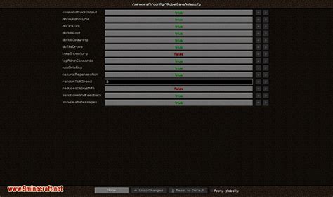 Global GameRules Mod 1 19 2 1 18 2 Different Options To Change