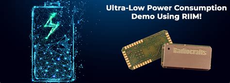 Ultra Low Power Consumption Demo With Wireless Mesh Solution Radiocrafts