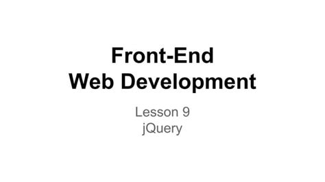 Lesson 09 Ppt