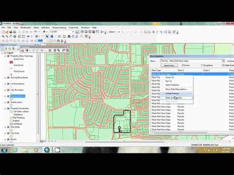 Arcgis Tutorial Setting Up Geodatabase Topology Topology