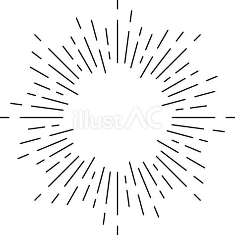 サンバーストイラスト No 23647871｜無料イラスト・フリー素材なら「イラストac」