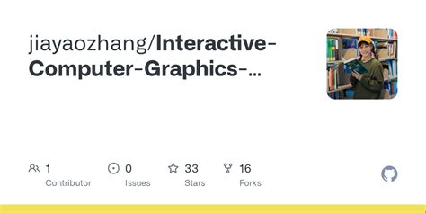 github jiayaozhang interactive computer graphics webgl