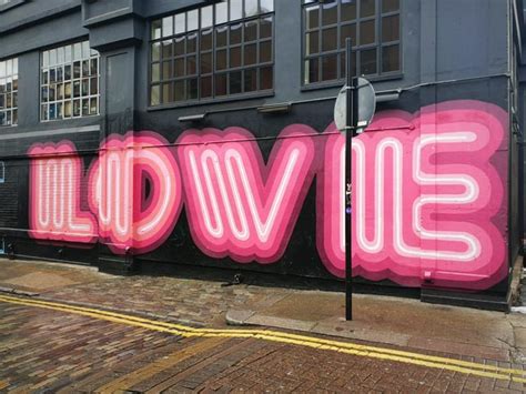 Love 23 Which One Is Your Favourite By Ben Eine In Shoreditch