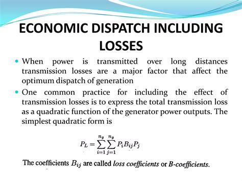 Economic Load Dispatch Pptx