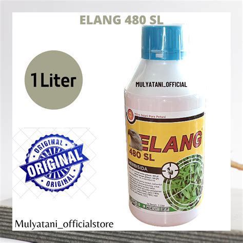 Herbisida Obat Racun Pembasmi Hama Gulma Rumput Semprot Sistemik Elang
