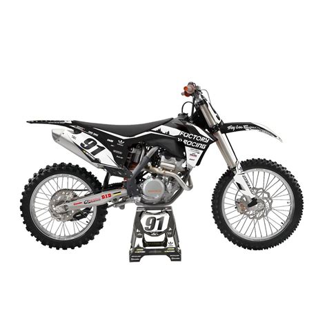 Maciag Offroad Graphic Kit Race 3 KTM SX F 350 11 12 Maciag Offroad