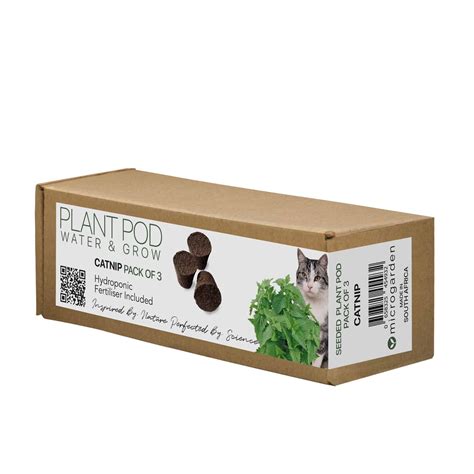 Catnip Plant Pod Pack Of 3 • Microgarden