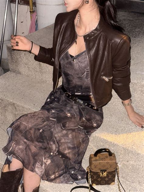 포스트모니션 플래닛 크롭 레더 자켓 3color 숏 에코레더 차이나넥 집업 가죽 점퍼 라이더자켓 위시버킷