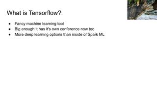 Migrating Apache Spark ML Jobs To Spark Tensorflow On Kubeflow PDF