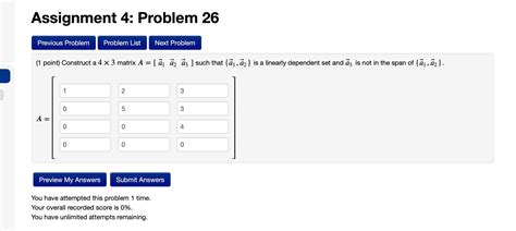 solved assignment 4 problem 9 previous problem problem list
