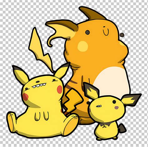 Pikachu Pikachu Raichu And Pichu Cartoon Characters Png Clipart
