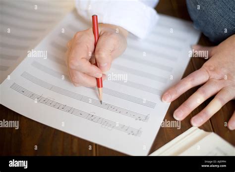 Composing Music High Resolution Stock Photography And Images Alamy