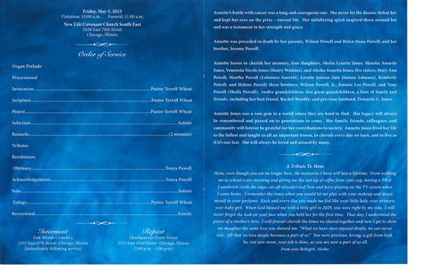 Annette Jones Obituary Aa Rayner And Sons Funeral Homes
