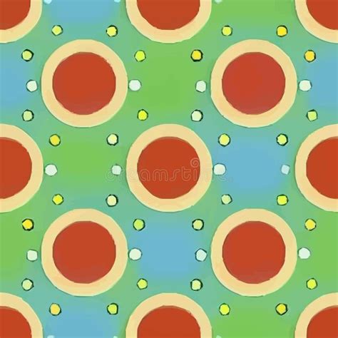 Seamless Patterned Creative Background Stock Illustration