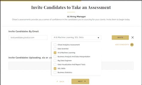 Skill Assessments Chisel Analytics