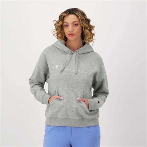 Powerblend Hoodie Relaxed Full Embroidered Script Logo Champion