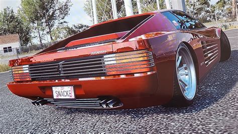 NFS Heat Custom Ferrari Testarossa Coupe YouTube