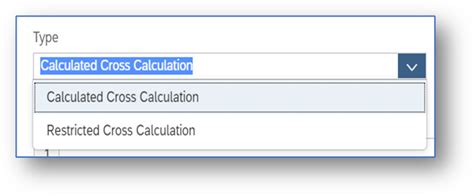 Use Cross Calculation To Model Bw Like Characteris Sap Community