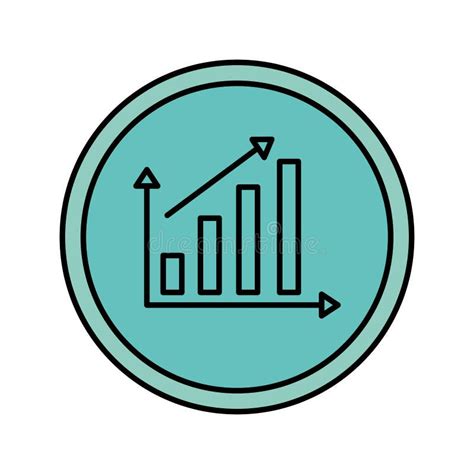 Statistics Bars And Arrow Stock Vector Illustration Of Simple 143489802