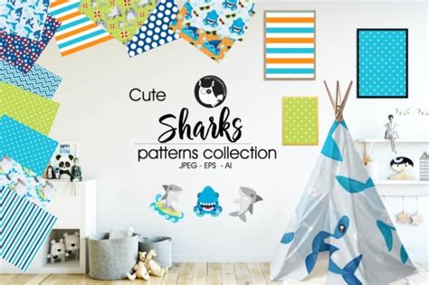 Sharks Graphic By Prettygrafik · Creative Fabrica