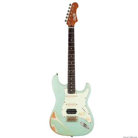 Jet Js400 Relic Sfg Electric Guitar Hss Stratocaster Rosewood