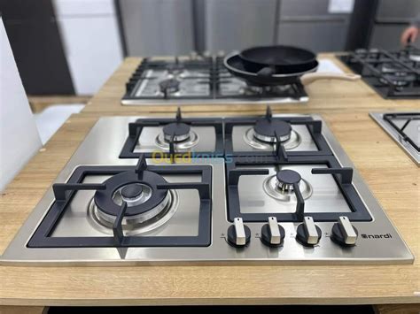 Table de cuisson Nardi Encastrable Gaz 60cm 4 Feux réf PG60LG4TRAVX