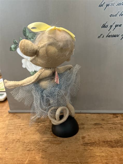 Vintage 1970 Annalee Mouse Ballerina With Blue Tutu Etsy