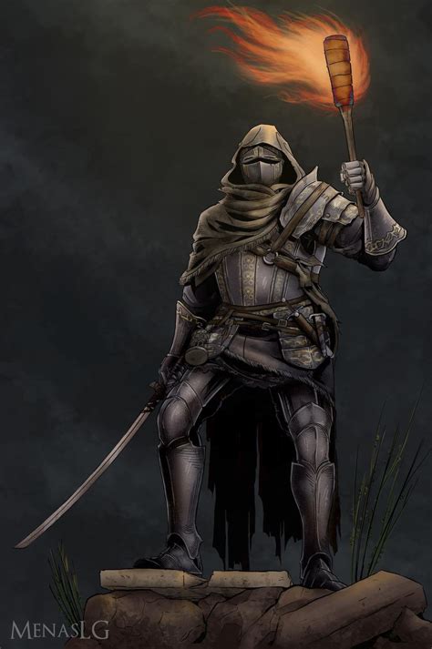 Dark Souls 3 Ashen One By Menaslg Imaginarydarksouls