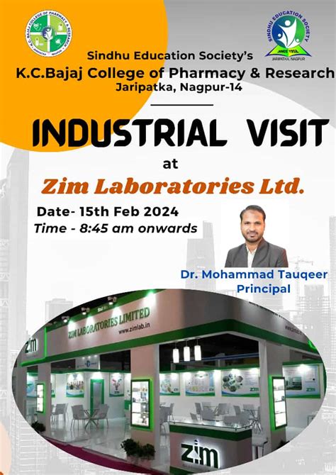 Industrial Visit Zim Laboratories Ltd Kcbcpr