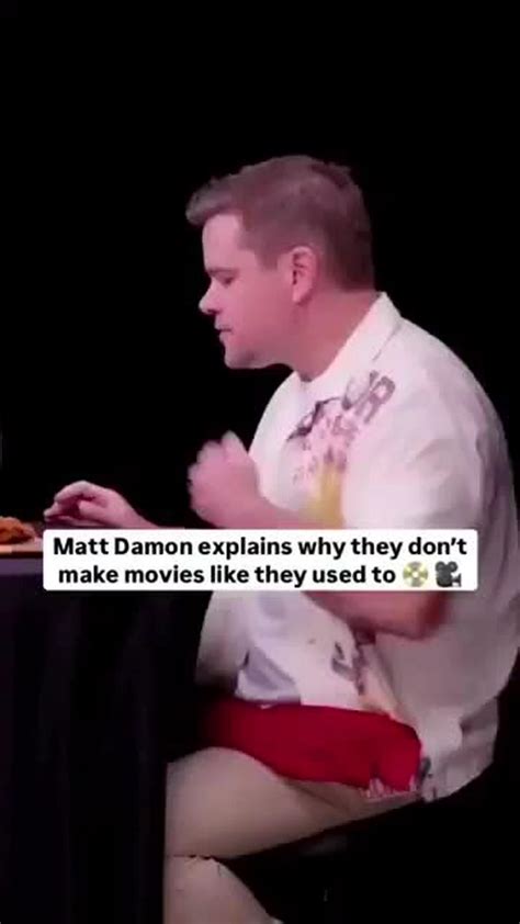 Matt Damon On Movie Cost Vs Return Album On Imgur