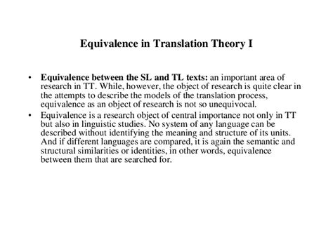 Download Pdf Equivalence In Translation Theory [7l51z4joyd0k]
